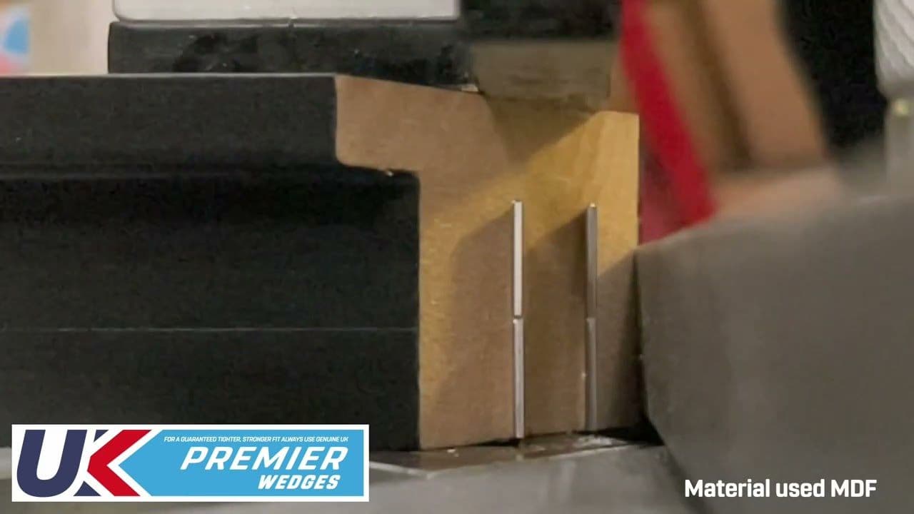 UK Premier UNI Framing Wedges/V-Nails - 10mm Hardwood / MDF