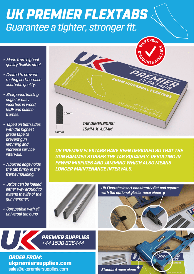UK Premier Flex Tabs | Flexipoints - 15mm - 9,200 per box