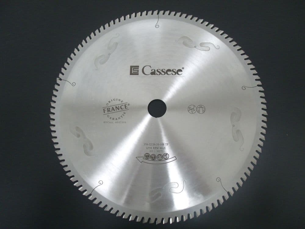 Cassese Carbide Blade Z1570 - 350mm | UK Framing Supplies