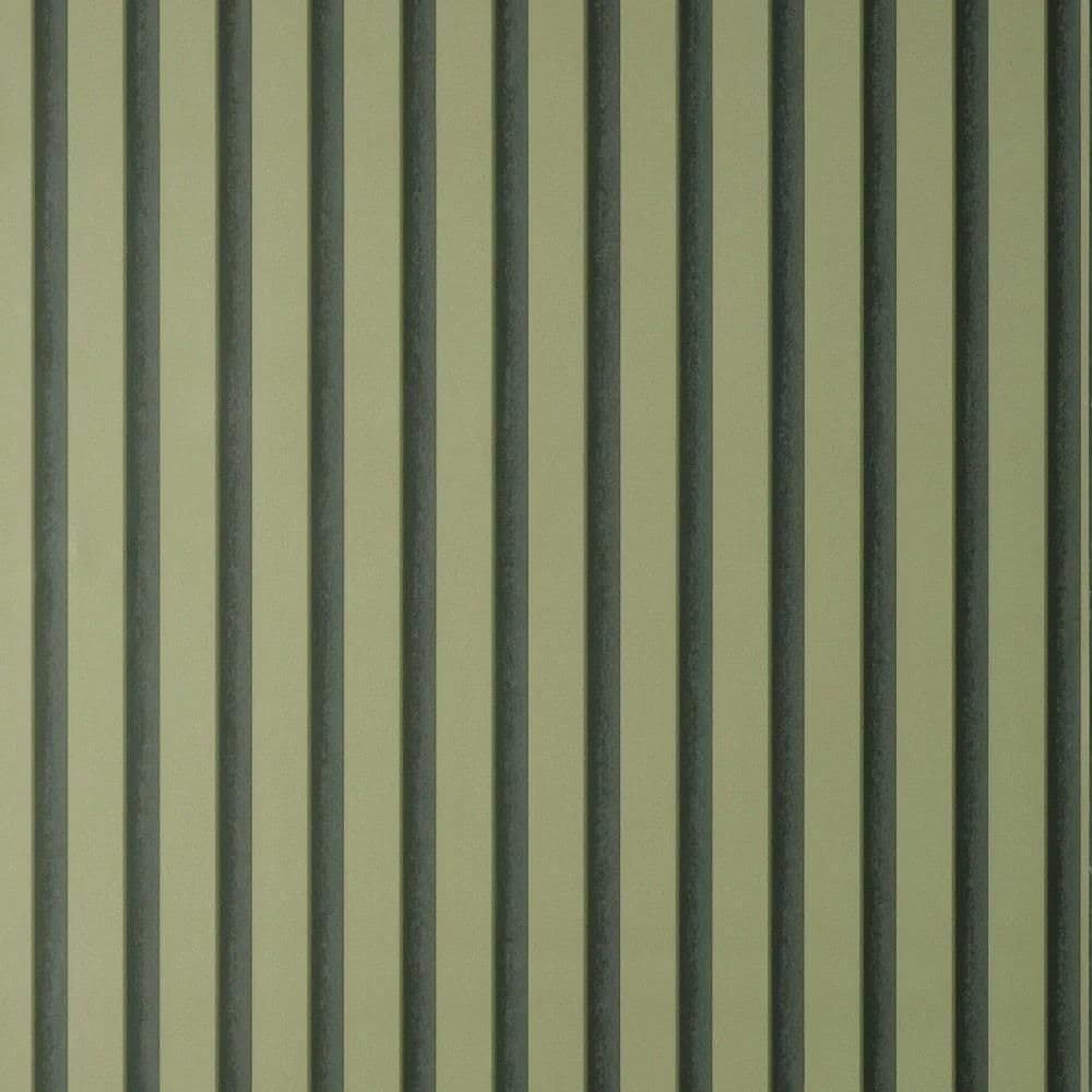 FINE DECOR OLIVE GREEN PANEL ACOUSTIC MODERN WALLPAPER FD43289
