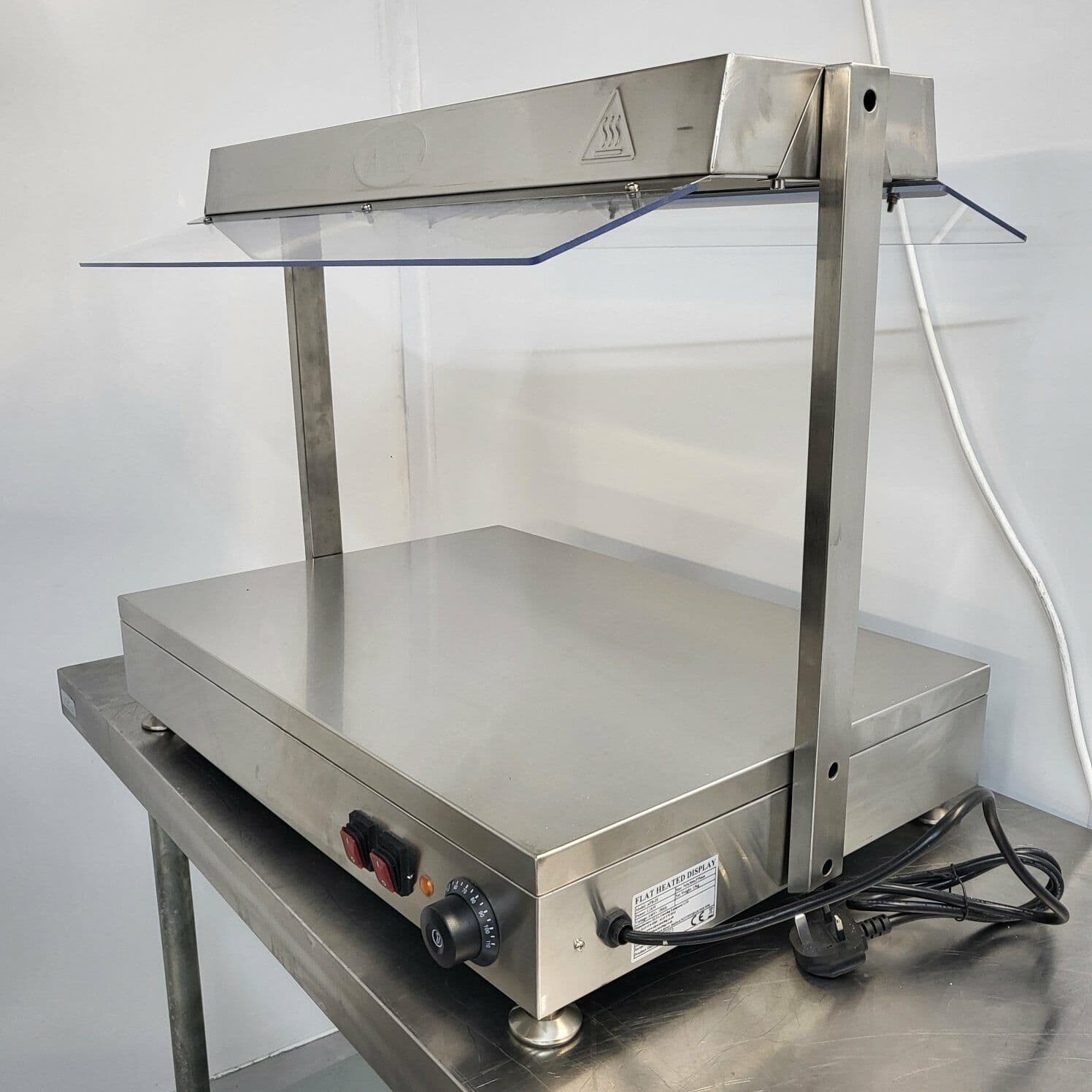 Hot Plate Heated Ace Light Gantry Carvery Display Warmer