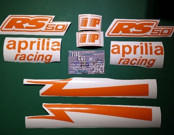 APRILIA RS50 Decal/ Sticker Pack