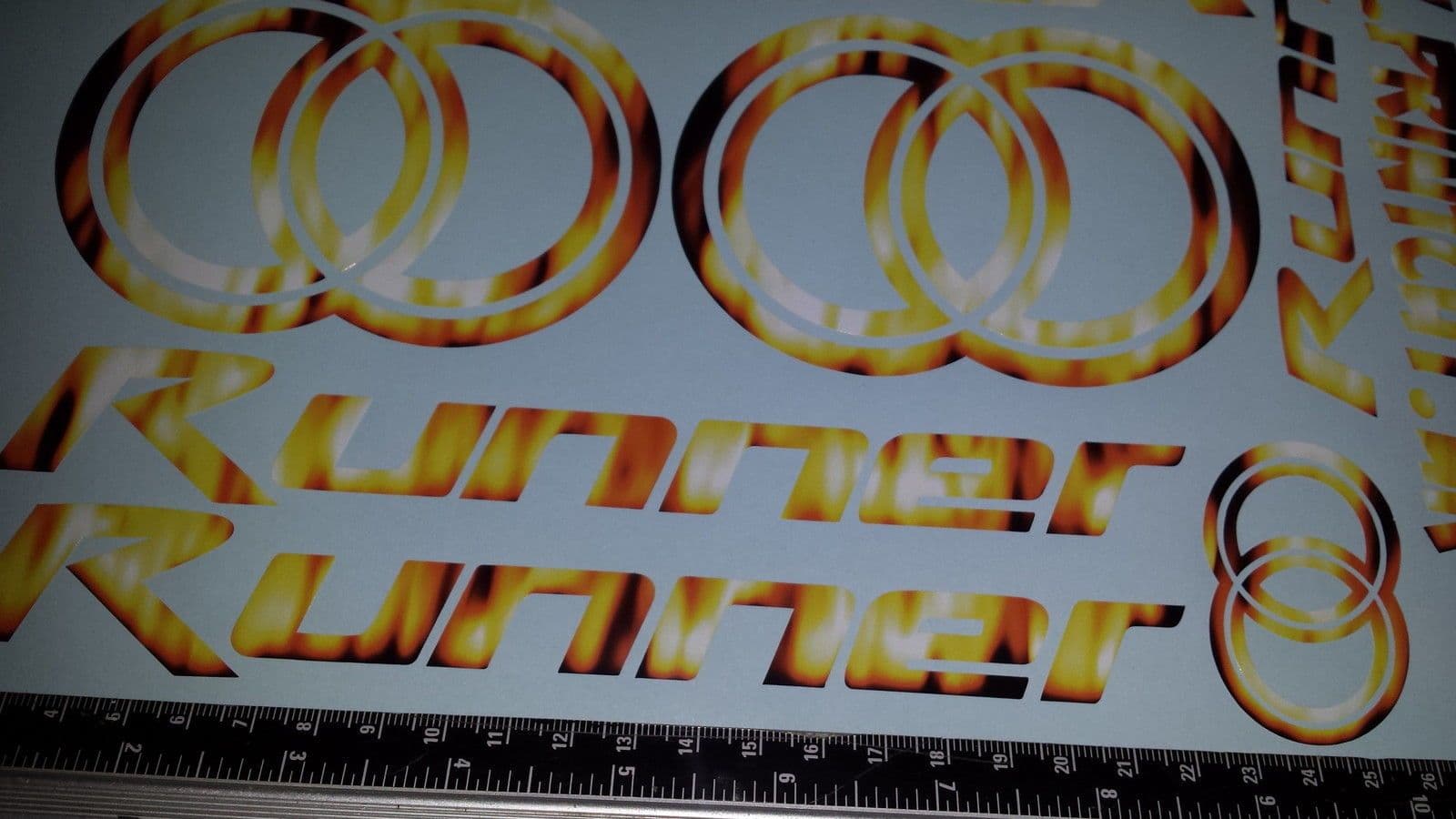 Gilera Runner Decals/Stickers EXCLUSIVE Fire / Flame DESIGN sp vx fx ...