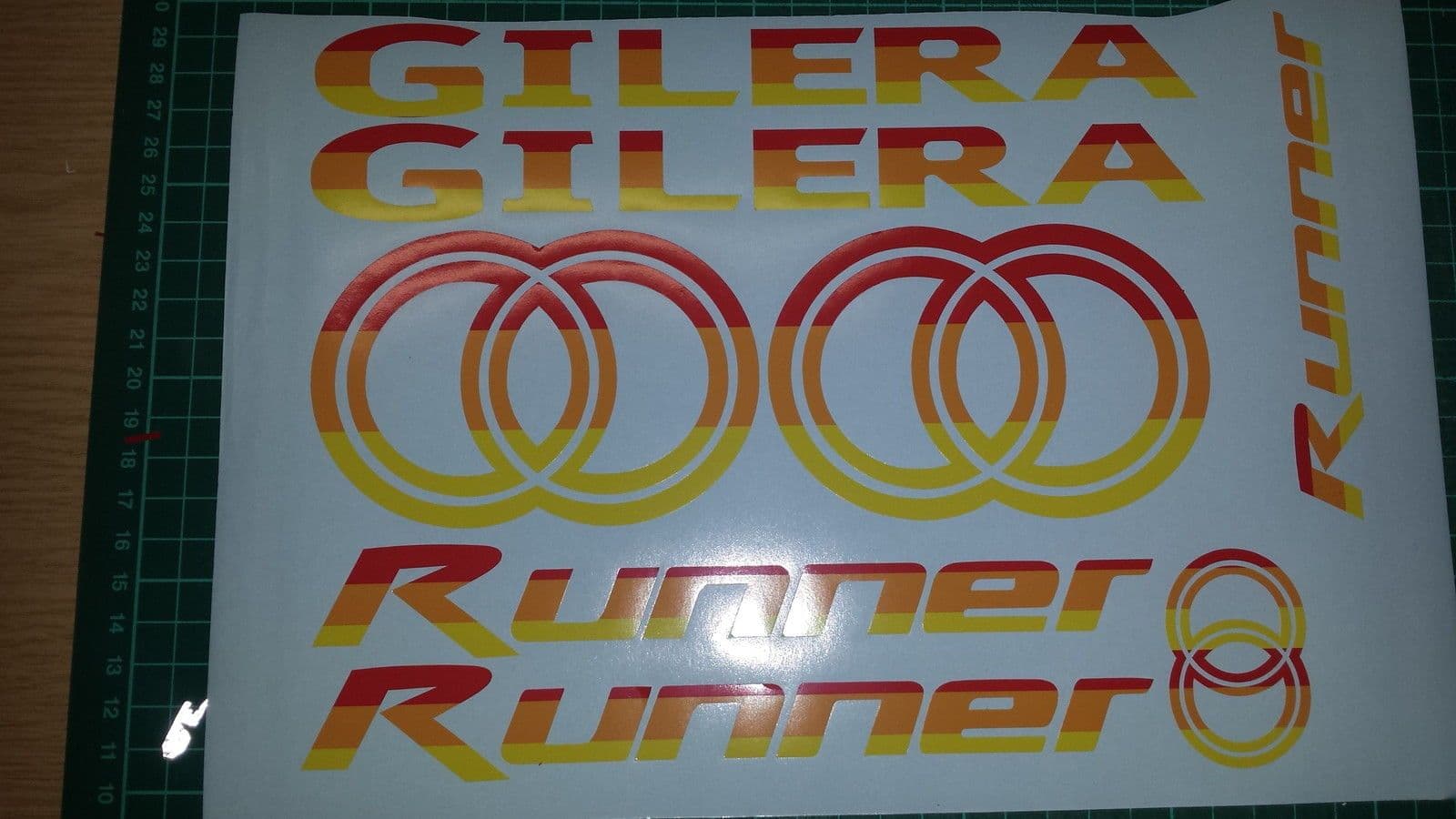 Gilera Runner Decals/Stickers-EXCLUSIVE MALOSSI COLOURS - sp vx fxr vxr ...