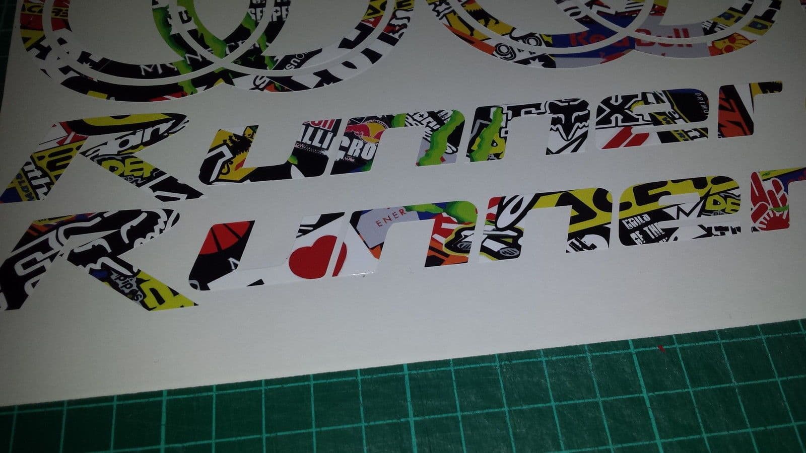 Gilera Runner Decals/Stickers EXCLUSIVE Sticker Bomb DESIGN sp vx fx ...