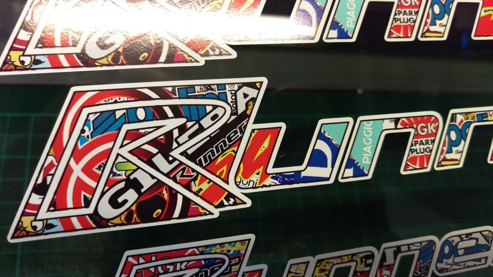 Gilera Runner Decals Stickers EXCLUSIVE StickerBomb sp vx fx vxr fxr st ...