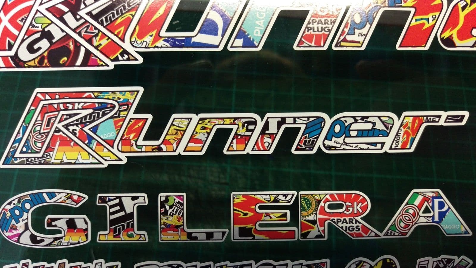 Gilera Runner Decals Stickers EXCLUSIVE StickerBomb sp vx fx vxr fxr st ...