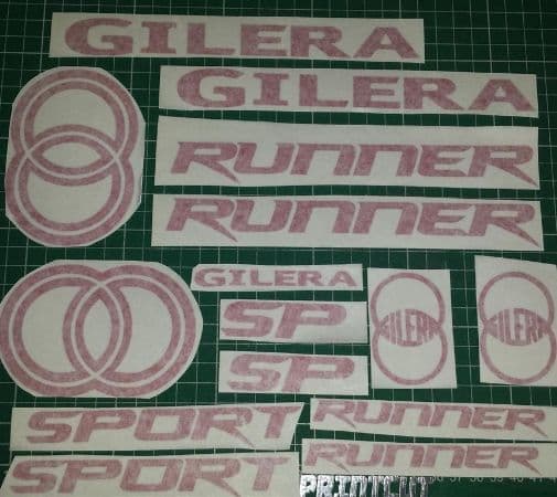 Gilera Runner New Shape SP Decals/Stickers
