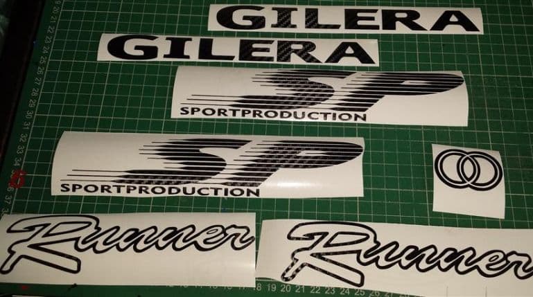 Gilera Runner Old Shape SP Sticker/Decal Set SP FX FXR 125 172 180 183