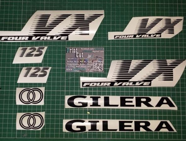 Gilera Runner Old Shape VX Decals/Stickers