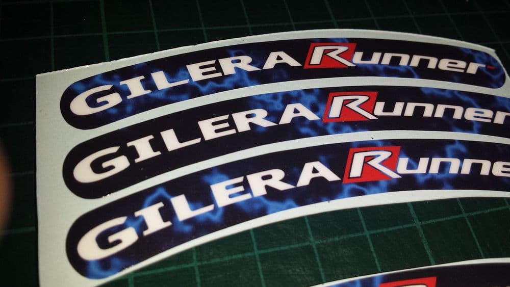 Gilera Runner Rim tape Wheel stickers EXCLUSIVE 50 125 172 180 183 sp ...