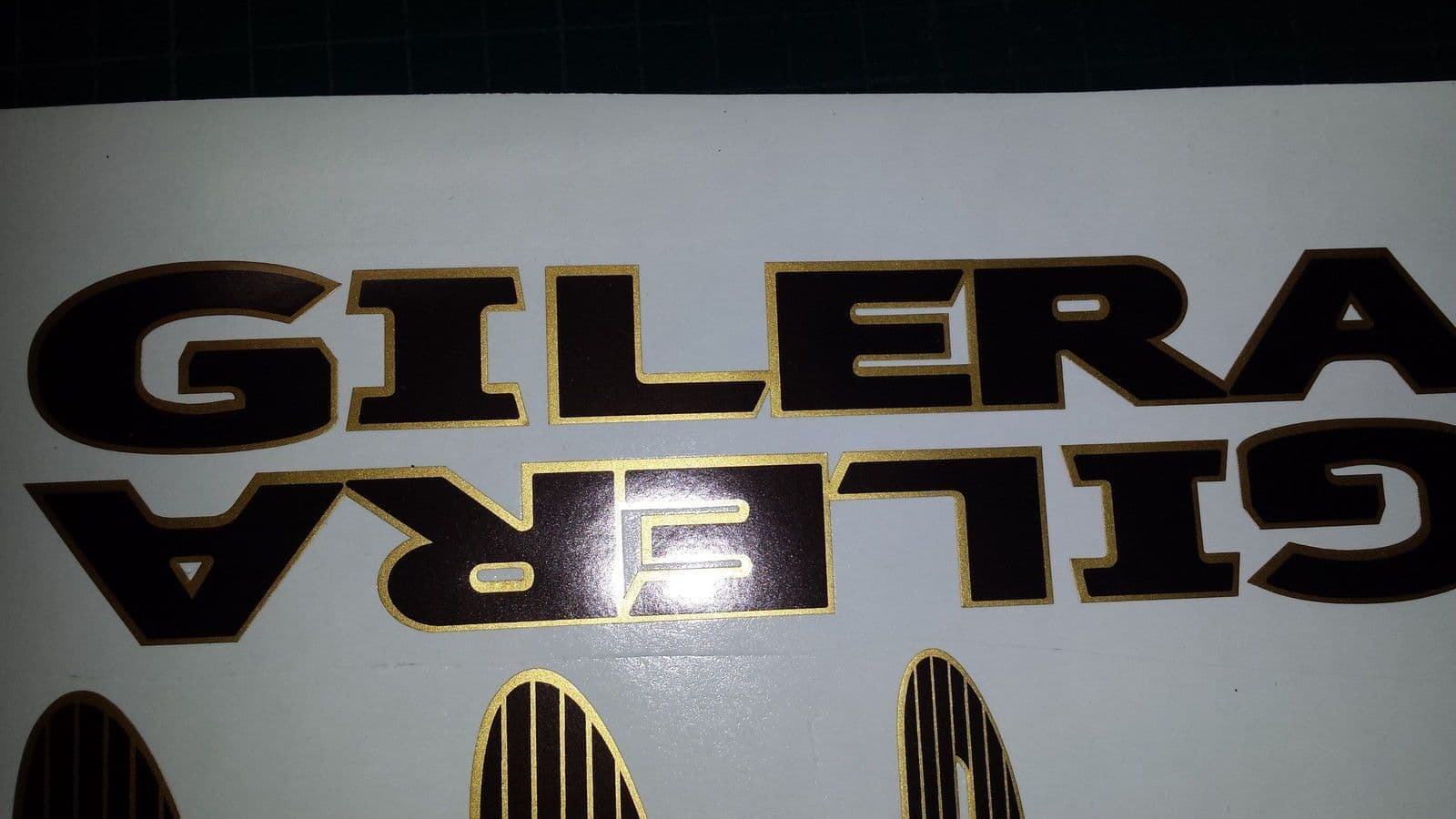 Gilera Runner SP Sticker/Decal Set SP FX FXR 125 172 180 183 BLACK & GOLD