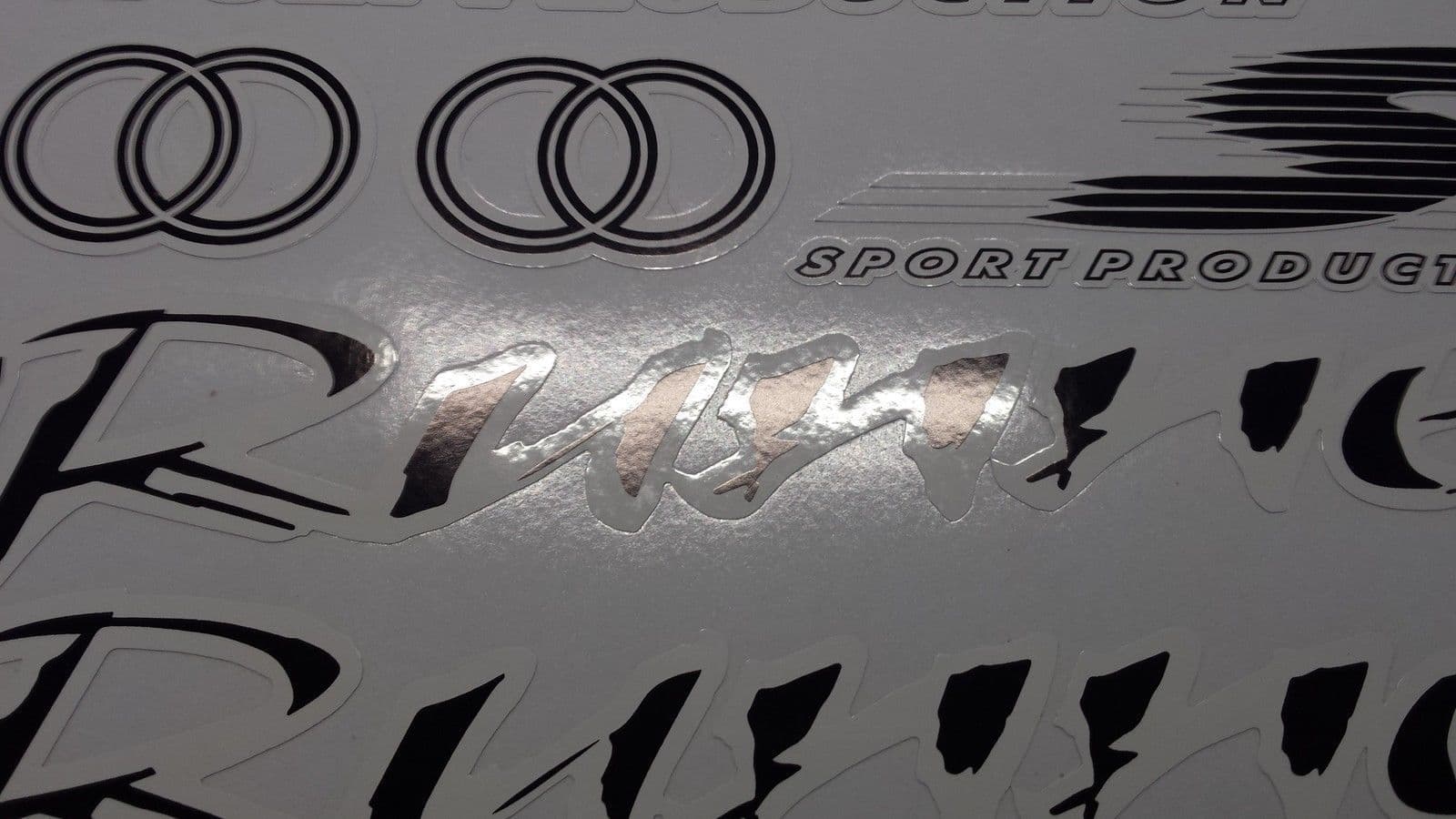 Gilera Runner SP Sticker/Decal Set SP FX FXR 125 172 180 183 BLACK & WHITE