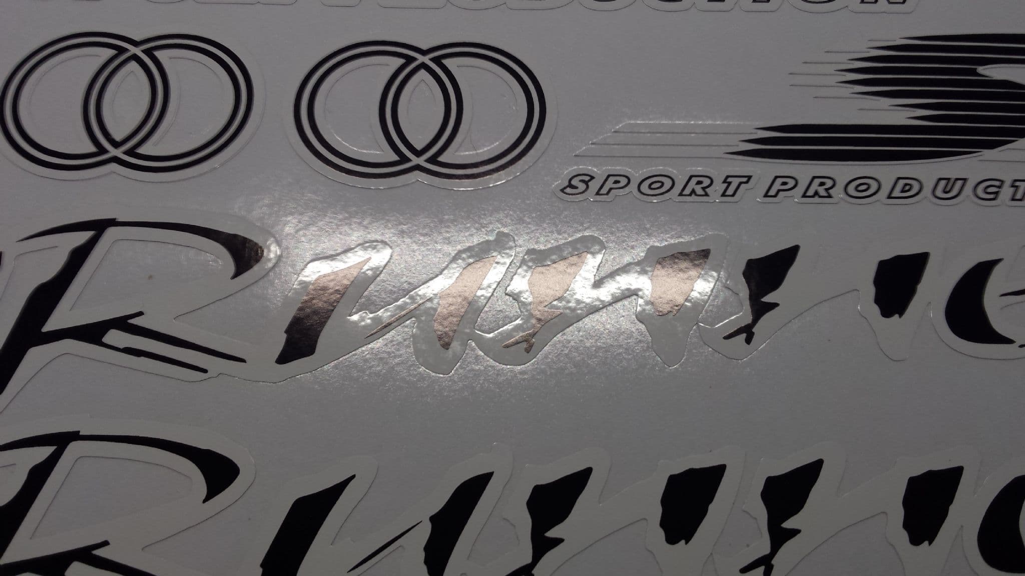 Gilera Runner SP Sticker/Decal Set SP FX FXR 125 172 180 183 BLACK & WHITE