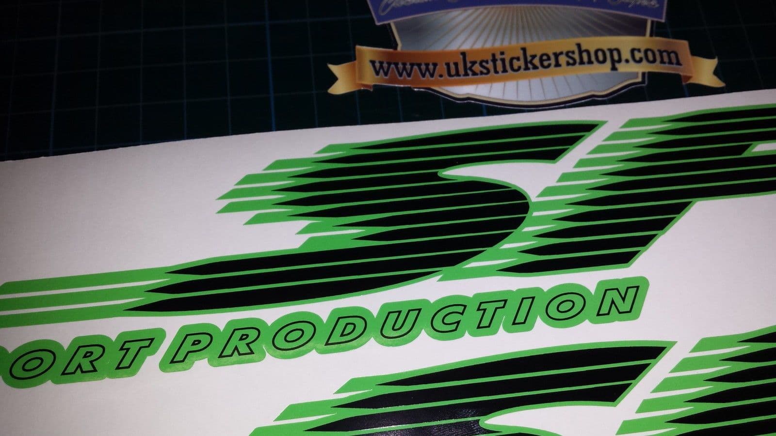 Gilera Runner SP Sticker/Decal Set SP FX FXR 125 172 180 183 GREEN & BLACK