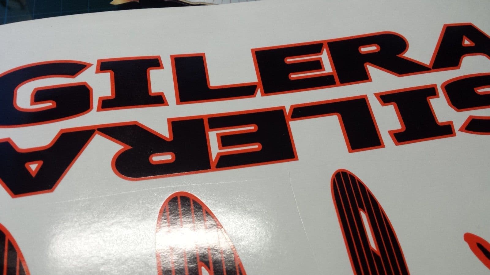 Gilera Runner SP Sticker/Decal Set SP FX FXR 125 172 180 183 ORANGE & BLACK