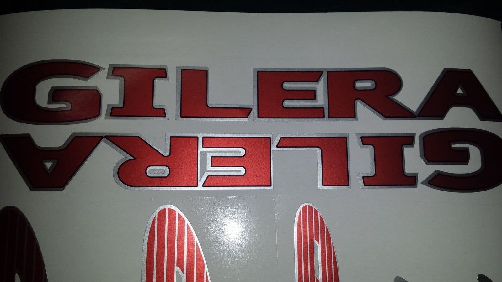 Gilera Runner SP Sticker/Decal Set SP FX FXR 125 172 180 183 RED & SILVER