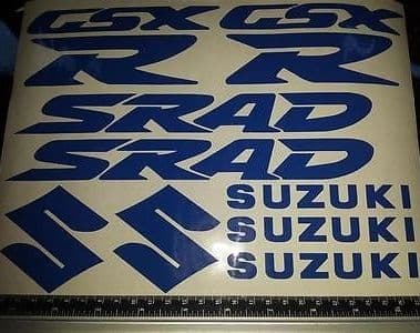 GSXR SRAD Decal/ Sticker Pack