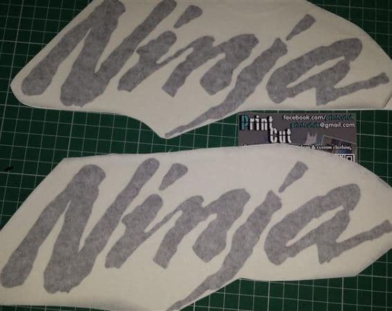LARGE NINJA DECALS/ STICKERS