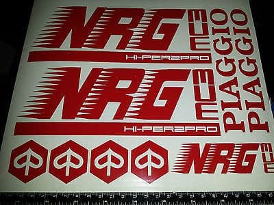 Piaggio NRG MC3 Decals / Sticker Set