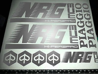 Piaggio NRG MC3 Decals / Sticker Set
