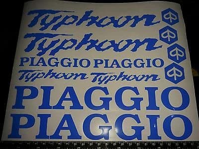 Piaggio Typhoon Decals/Stickers