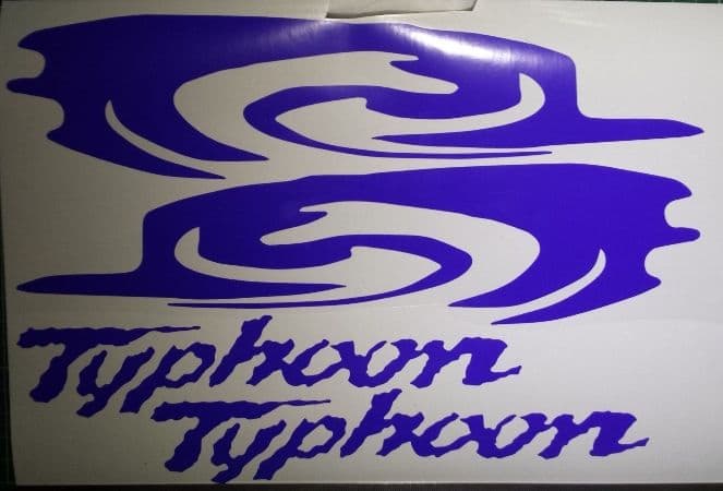 Piaggio Typhoon Swirl Decals/Stickers