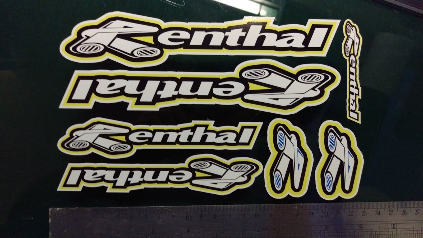 Renthal Sticker Decal pack Motorcycle Scooter car Modified colour 2