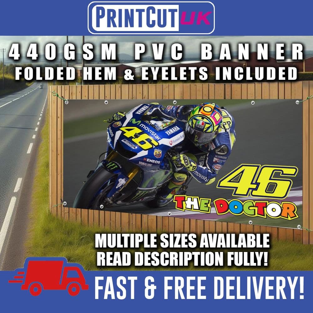 ROSSI 46 PVC BANNER SIGN SIGNS Indoor Outdoor workshop shed mechanic ...