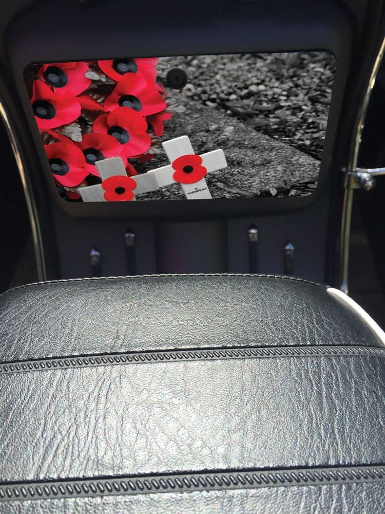 Scomadi glove Tool Box Sticker Wrap Decal Rememberance Poppy day lest ...