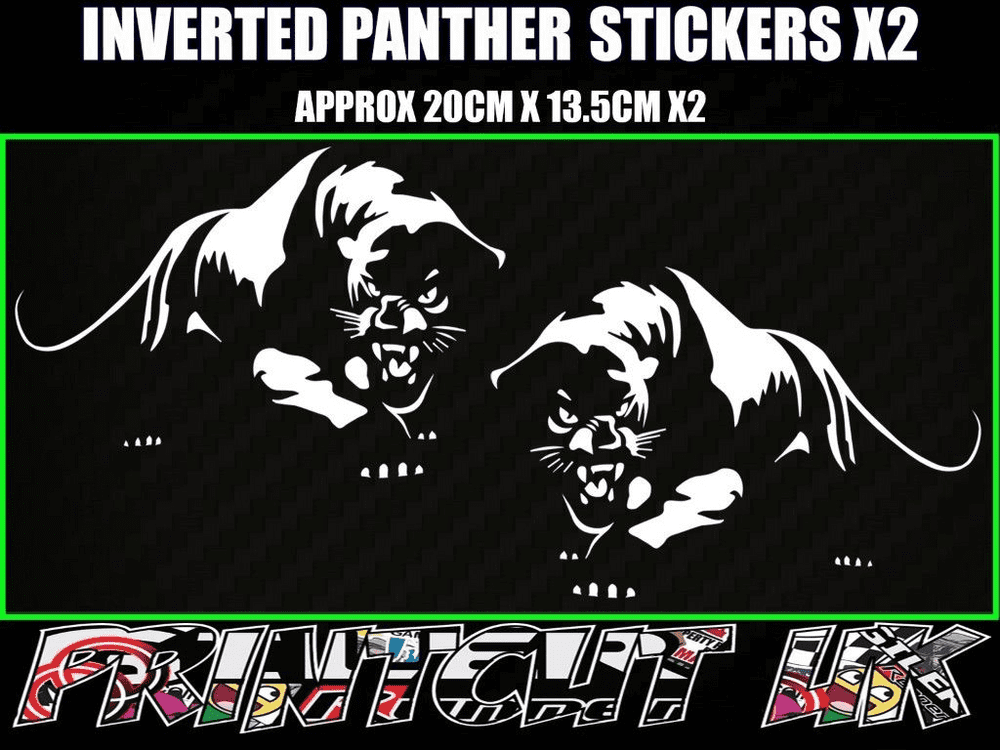Scomadi Large Inverted Cats x2 turismo Leggera Stickers Decals 50 125 ...