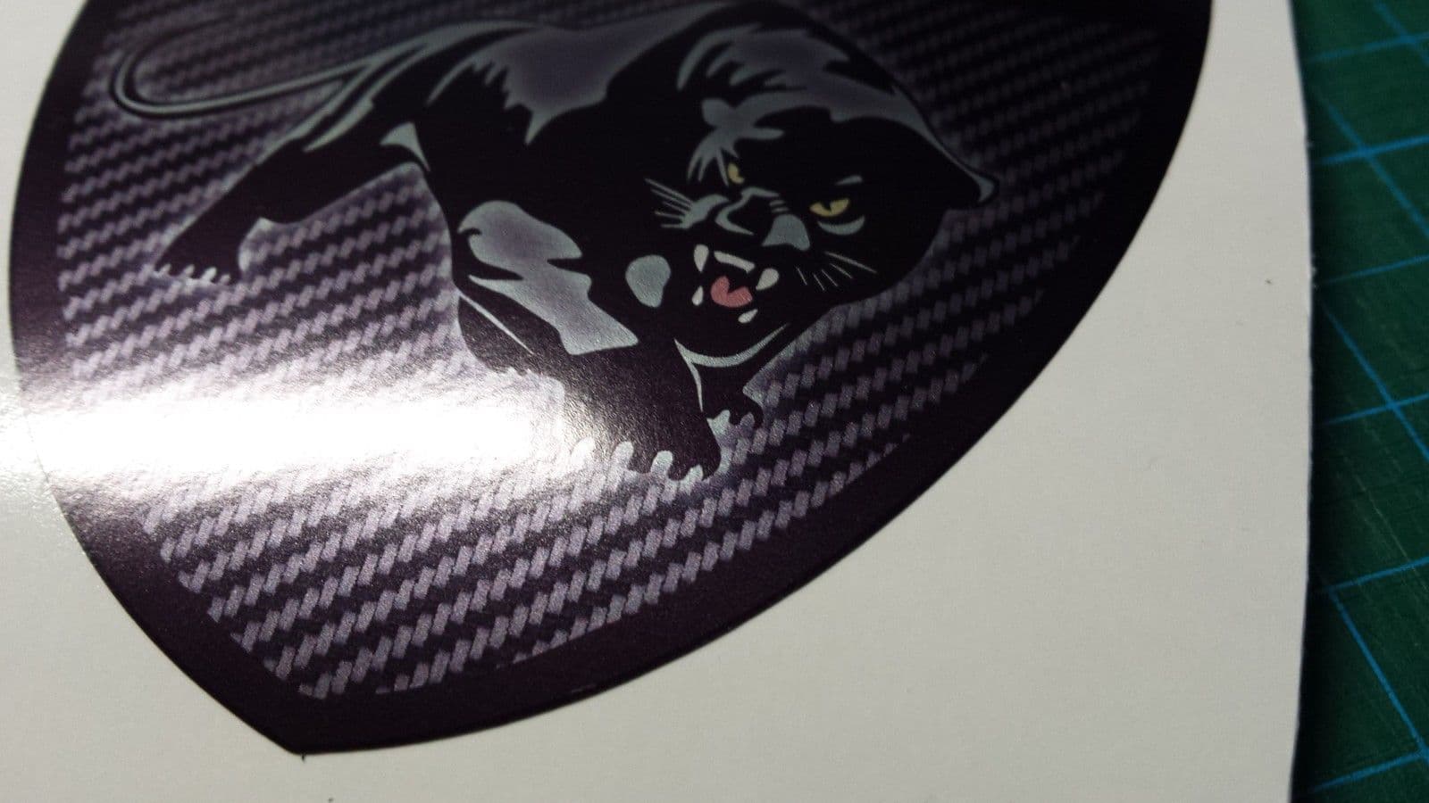 Scomadi Logo Badge Printed Decal Sticker innocenti mod nos vinyl BLACK ...