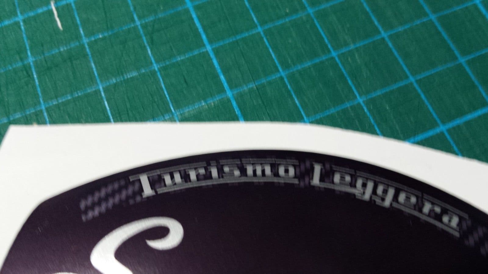 Scomadi Logo Badge Printed Decal Sticker innocenti mod nos vinyl BLACK ...