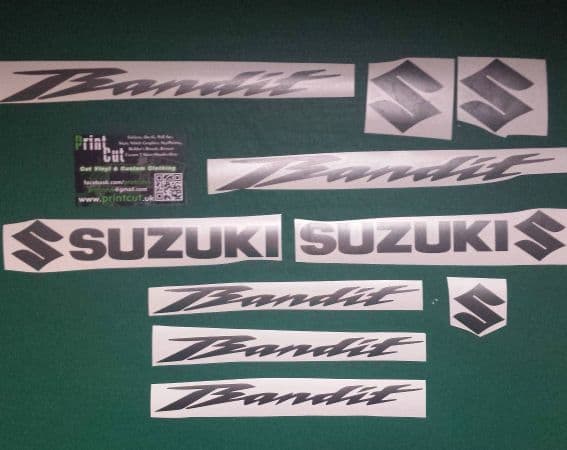 SUZUKI Bandit Custom Decal/ Sticker Pack style b