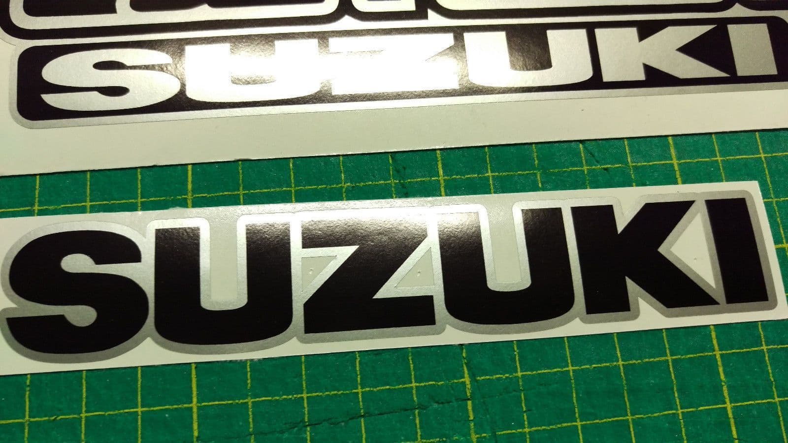 Suzuki Van Van Decals Stickers Rv RV125 RV 125 VanVan aftermarket Black ...