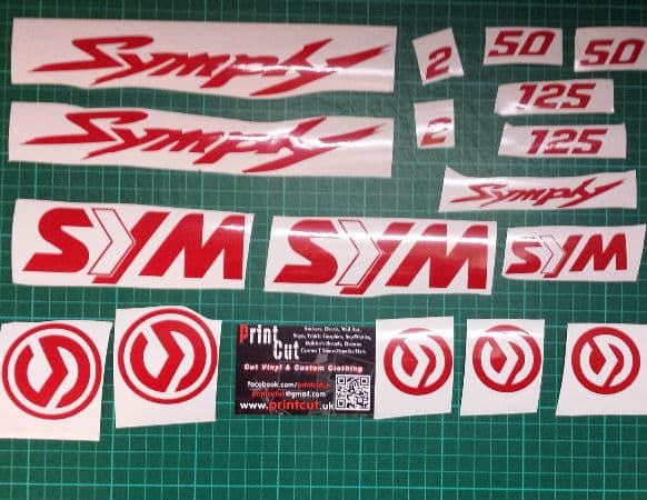 Sym Symply Decals/Stickers symply2 symply2 50 symply2 125