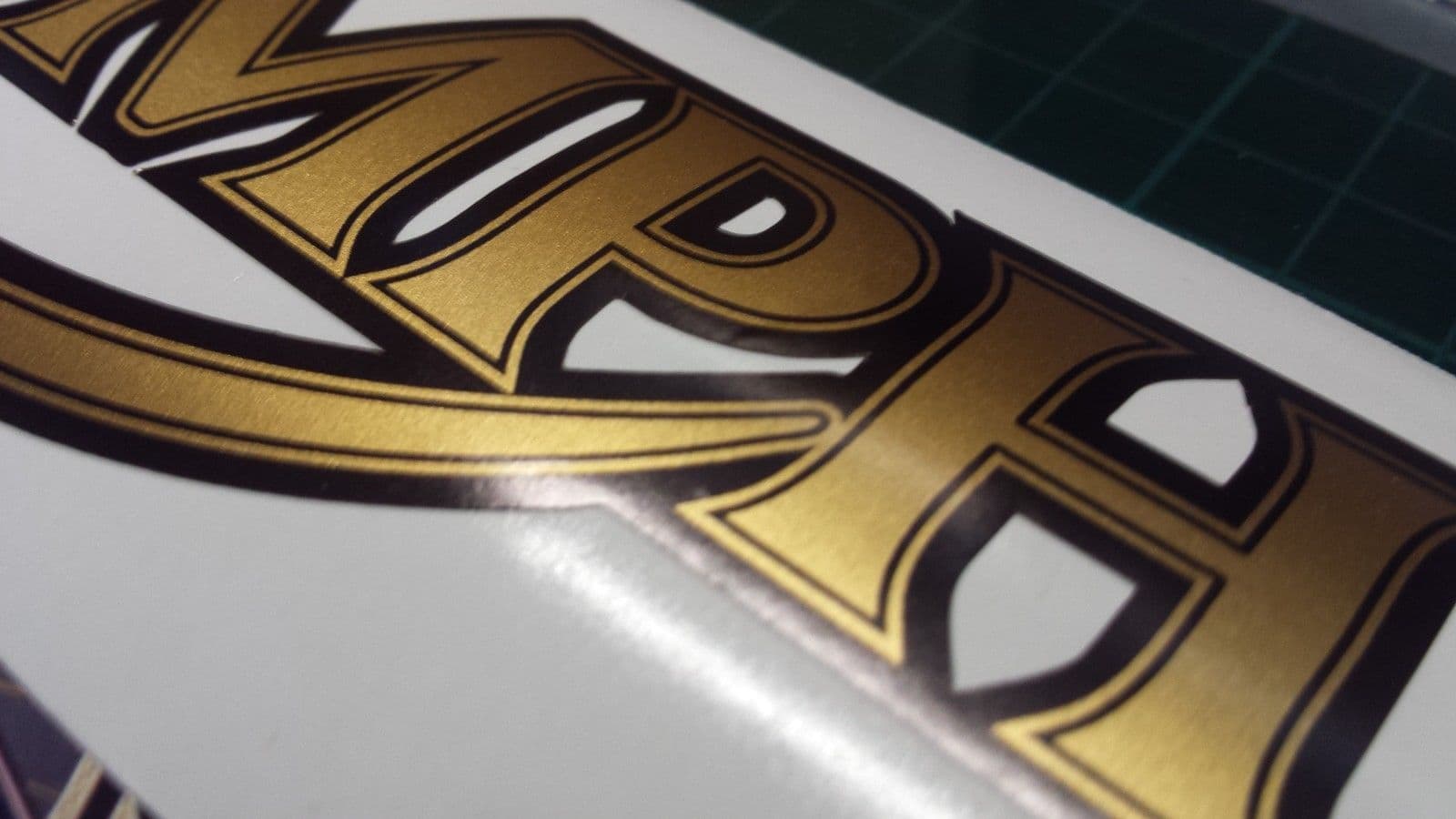 Triumph Tank Decal x2 sticker decal graphics restoration replacement ...