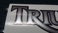 Triumph Tank Decal x2 sticker decal graphics restoration replacement ...