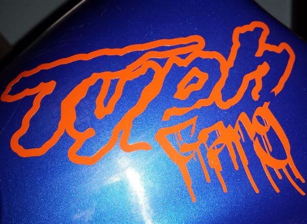 Typh Gang Sticker/ Decal Piaggio Typhoon