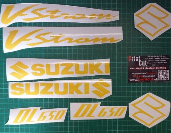 V-strom Decal Sticker Pack Dl650 Dl 650 Vstrom