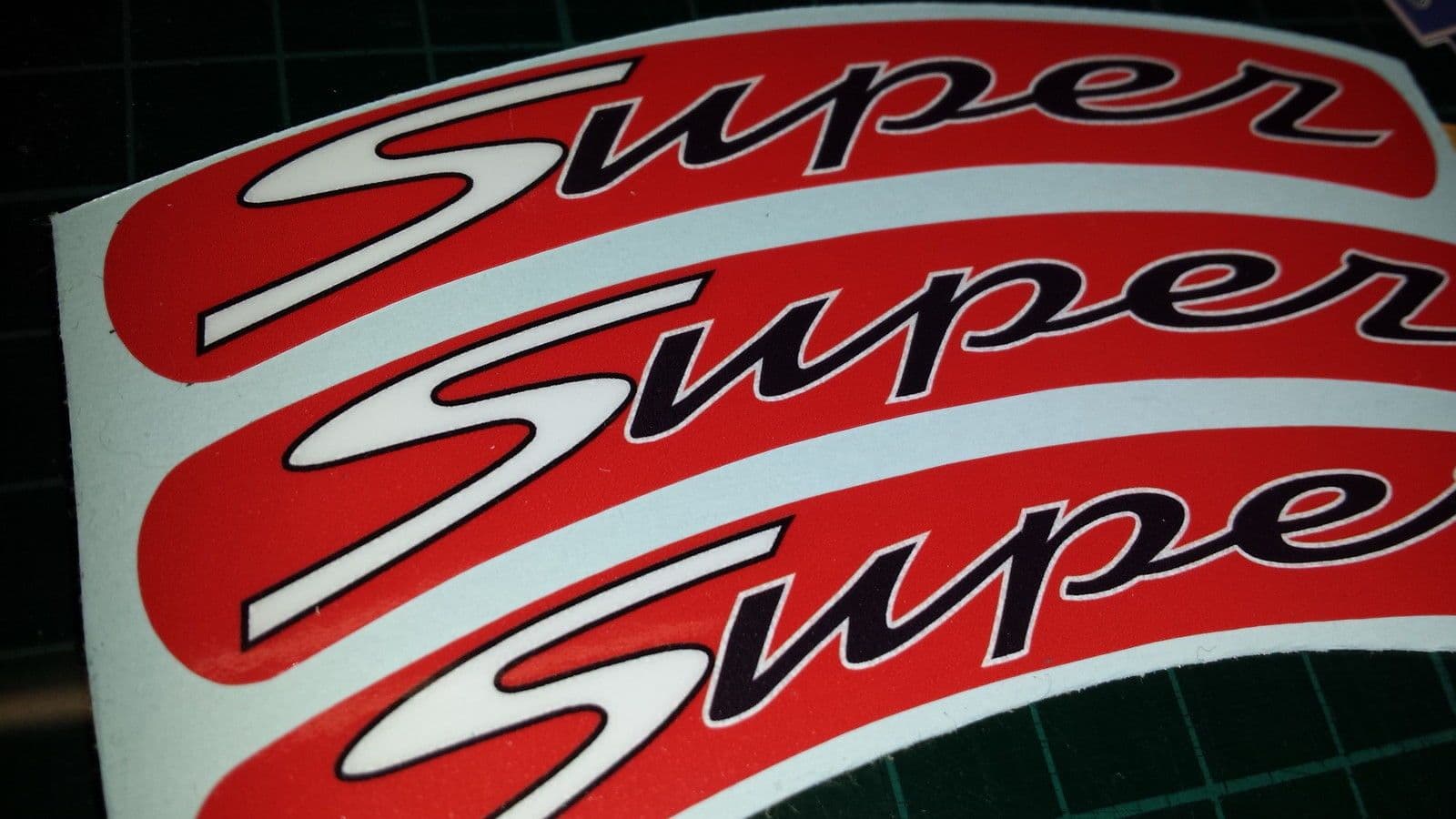 Vespa GTS Super Sport Rim tape Wheel stickers EXCLUSIVE DESIGN 125 200 ...