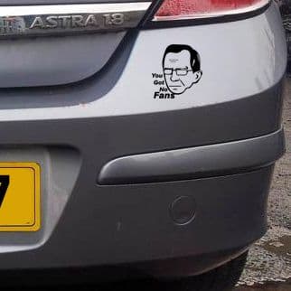 Wealdstone Raider YOU GOT NO FANS Sticker/Decal