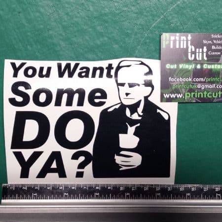 Wealdstone Raider YOU WANT SOME DO YA Sticker/Decal