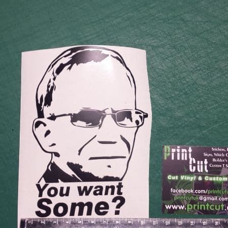 Wealdstone Raider YOU WANT SOME Sticker/Decal