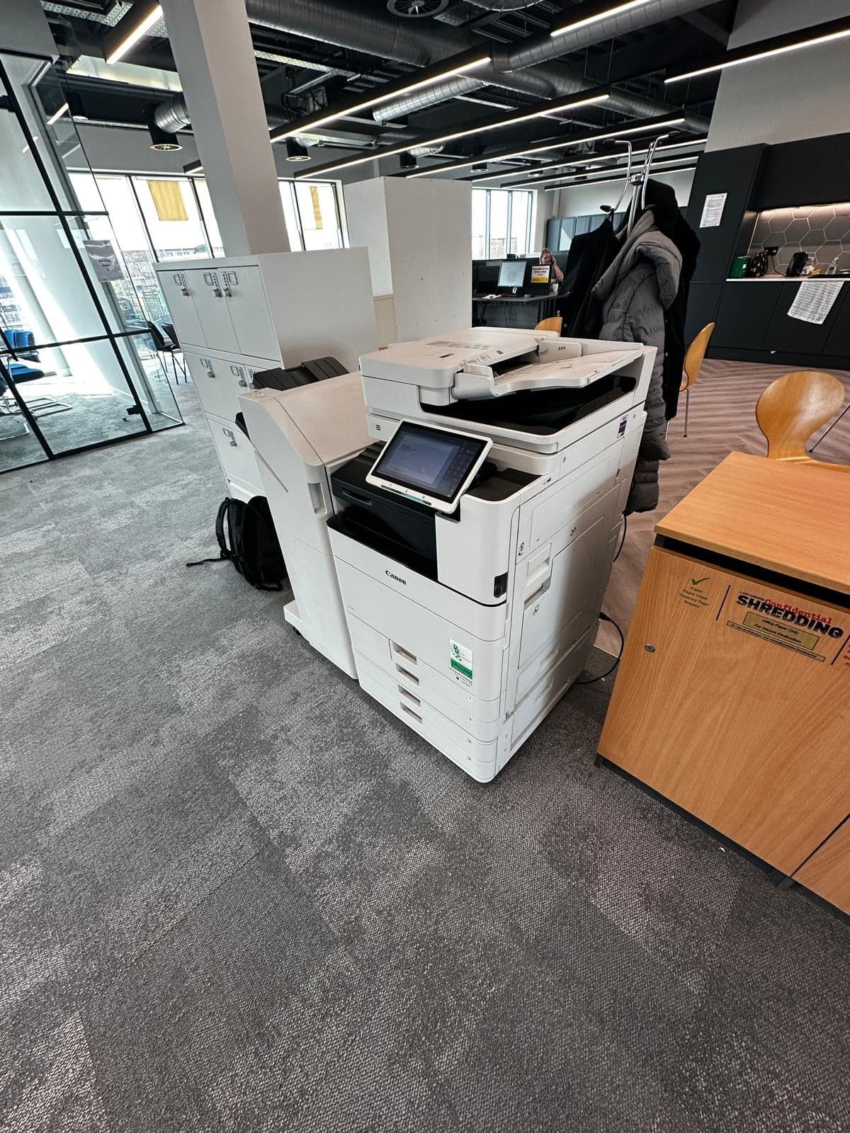 Canon managed print service installation in Blackburn