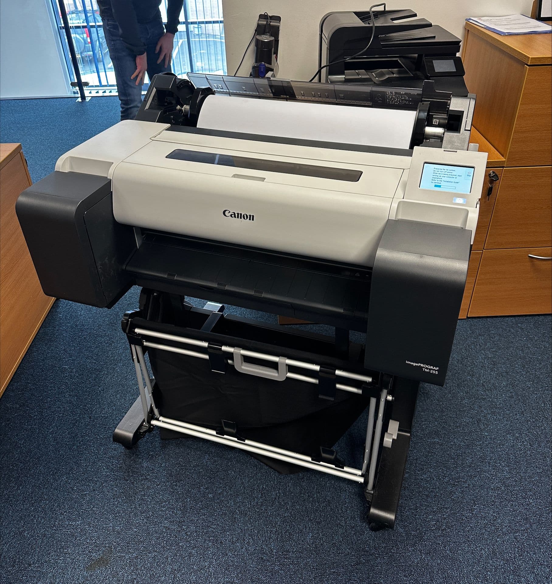 canon tm-255 plotter review