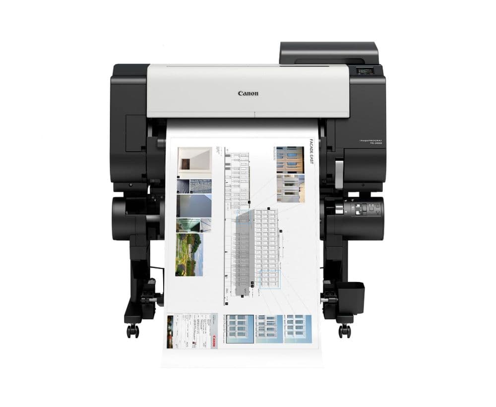 The Canon TX-2000 plotter is the perfect choice for A1 CAD and GIS prints