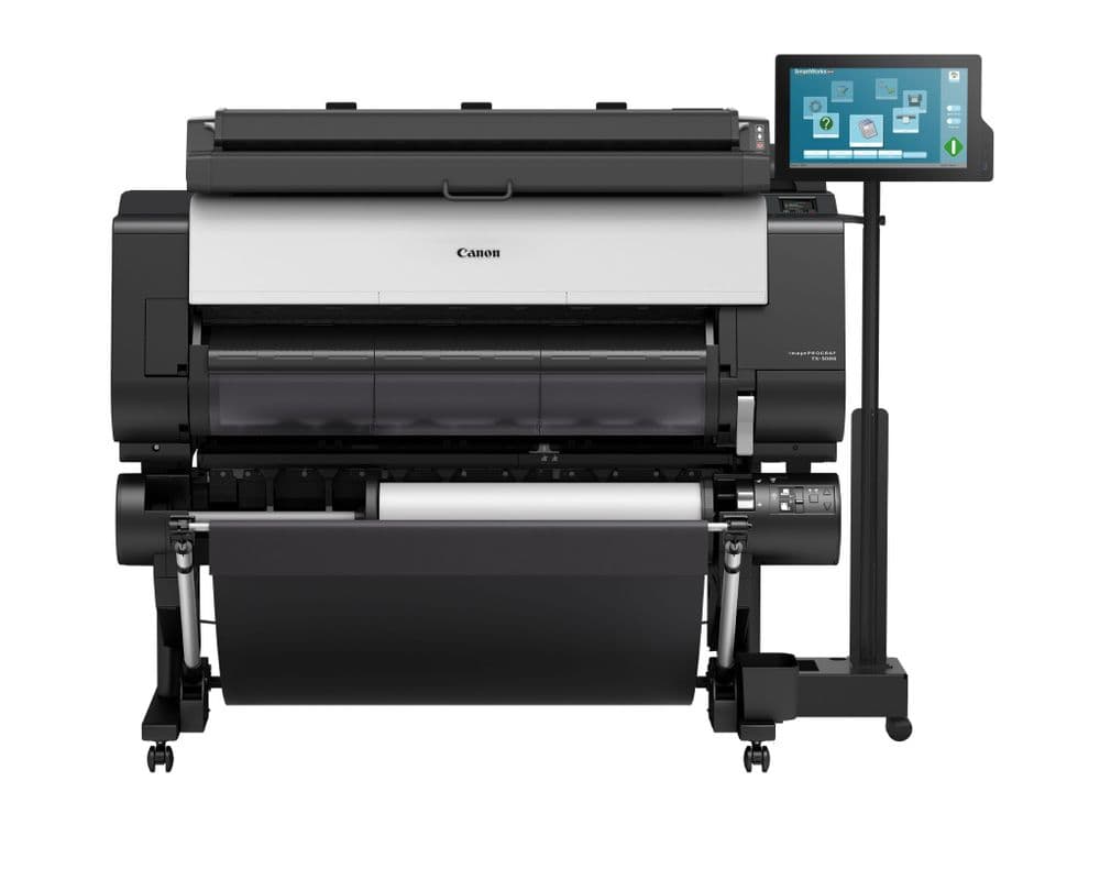 The Canon TX-3000 plotter is the perfect choice for A0 CAD and GIS prints