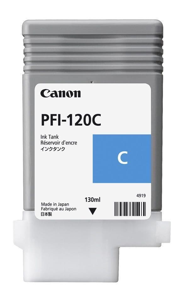 Canon tm-200 Cyan Ink Cartridge / Canon PFI-120c (160ml) Cyan Ink ...