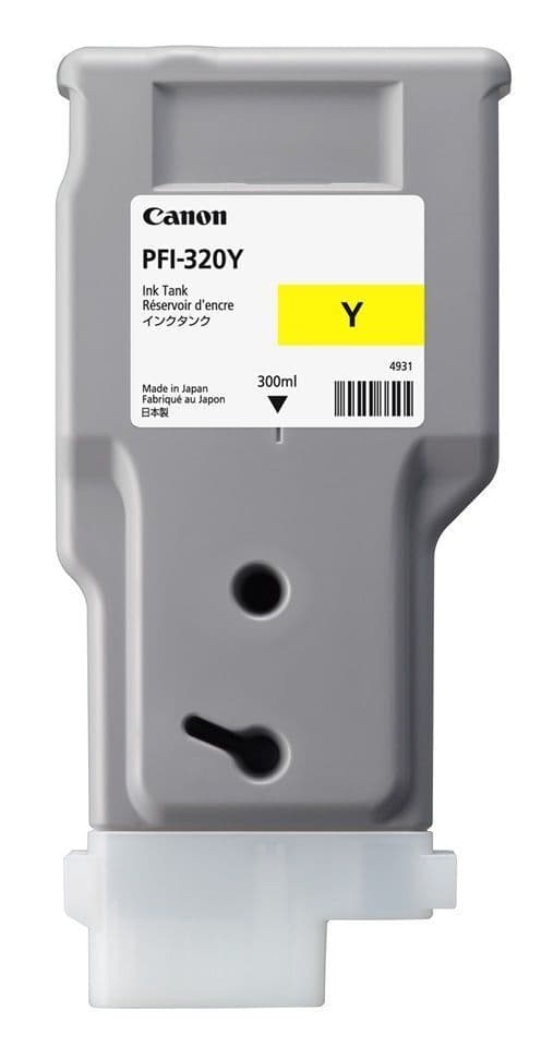 Canon tm-200 Yellow Ink Cartridge / Canon PFI-320y (300ml) Yellow Ink Cartridges